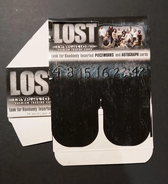 LOST: REVELATIONS EMPTY Trading Cards Box / INKWORKS / 2006 / Fine+ $10 ...