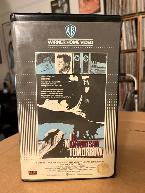 THE MAN WHO Saw Tomorrow VHS Rare Nostradamus Documentary Warner ...