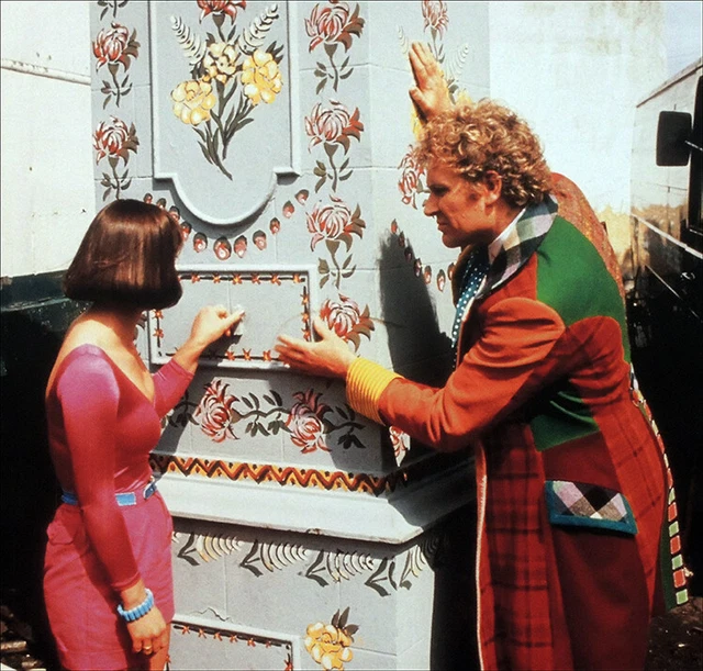 DOCTOR WHO POSTER Page . 1985 Colin Baker Peri Nicola Bryant Tardis ...