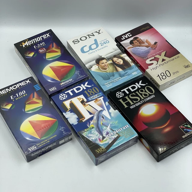 Blank Vhs Video Tapes FOR SALE! - PicClick UK