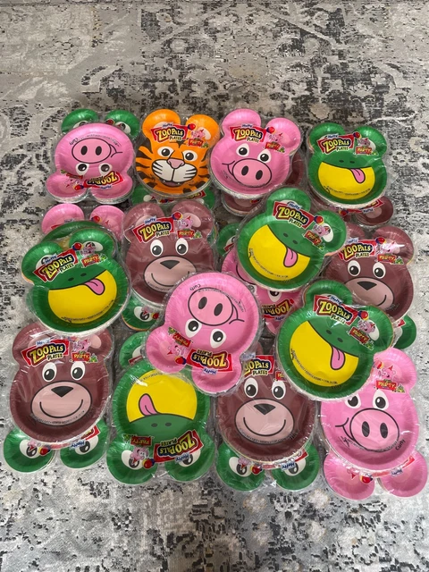 HEFTY ZOO PALS Party Edition 2023 Paper Plates Kids Assorted Animal ...