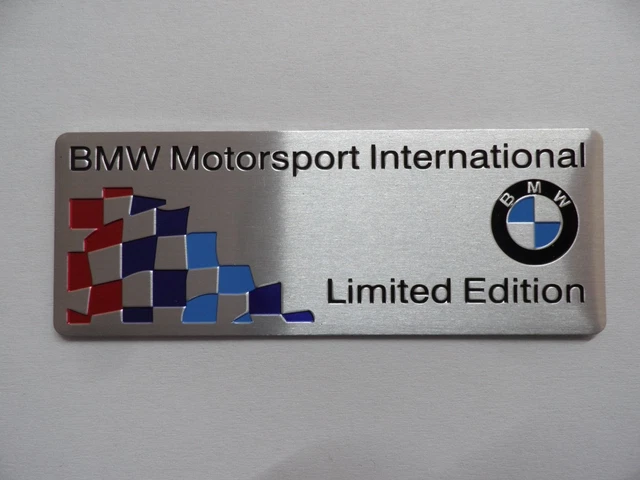 BMW MOTORSPORT, &LIMITED Edition",, M Power Performance Alu 3D ...