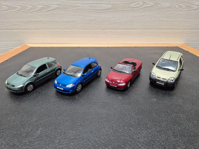 LOT 4 MINIATURES Renault Mégane & Scénic 1/43 EUR 20,50 - PicClick FR