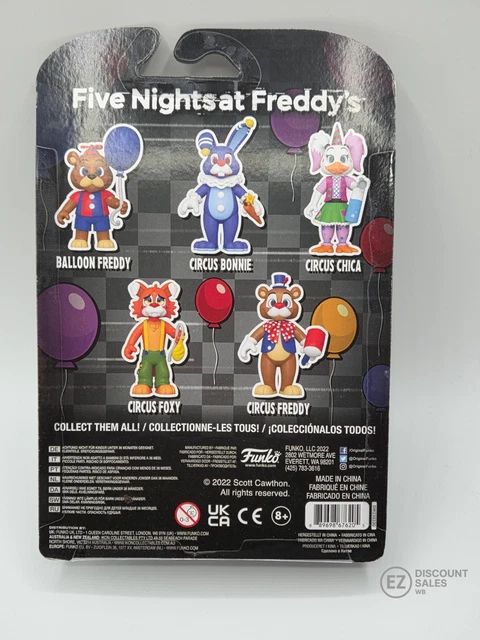 FUNKO ACTION FIGURE Five Nights at Freddy’s Balloon Freddy FNAF ...