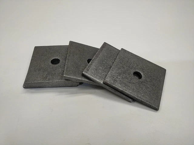 VAN SEAT, CREW Or Camper Conversion Spreader Plates 6mm Thick x18 £54. ...