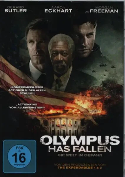 DVD GEREARD BUTLER / Morgan Freeman a.o. Olympus Has Fallen Universum ...