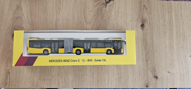 RIETZE MERCEDES BENZ CITARO BVG DANKE TXL MAßSTAB 1:87 EUR 37,00 ...
