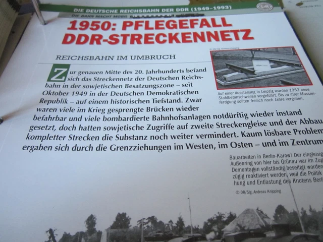 DEUTSCHE EISENBAHNGESCHICHTE N DR 1949-1993 Pflegefall DDR Streckennetz ...
