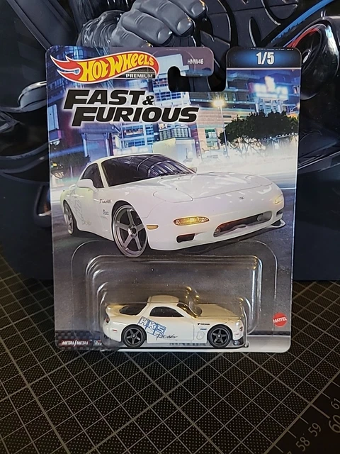 HOT WHEELS PREMIUM Mazda RX7 FD Fast Furious Real Riders HKS EUR 16,00 ...
