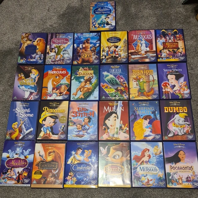 CLASSIC DISNEY DVD bundle £10.00 - PicClick UK