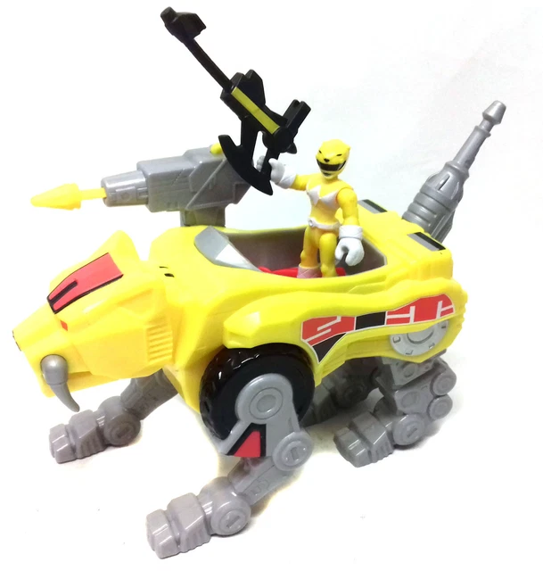 FISHER PRICE IMAGINEXT Toys POWER RANGERS Tigerzord robot vehicle ...