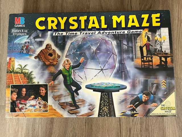 THE CRYSTAL MAZE Board Game MB Games Vintage 1991 £15.28 - PicClick UK