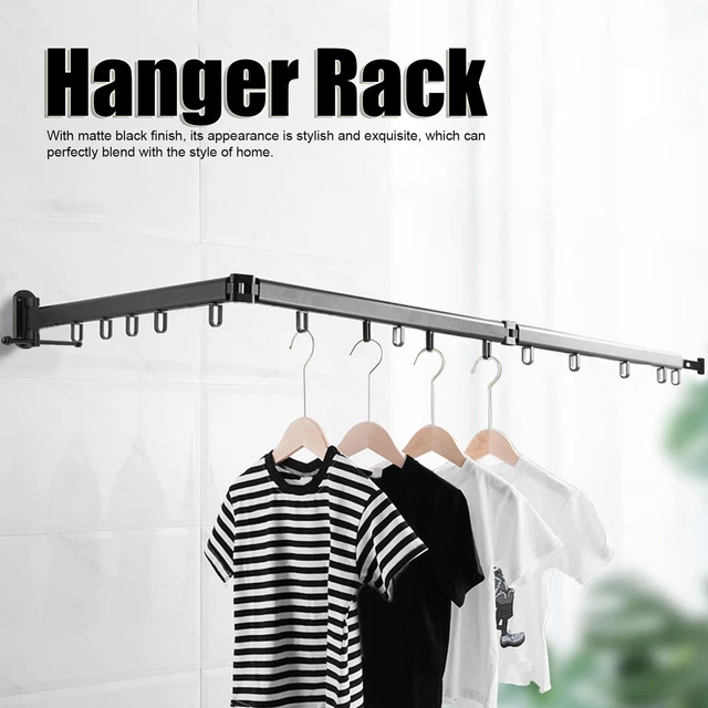 RAIL LAUNDRY RACK No Rust And Corrosion Effect Easy To TD £44.71 ...