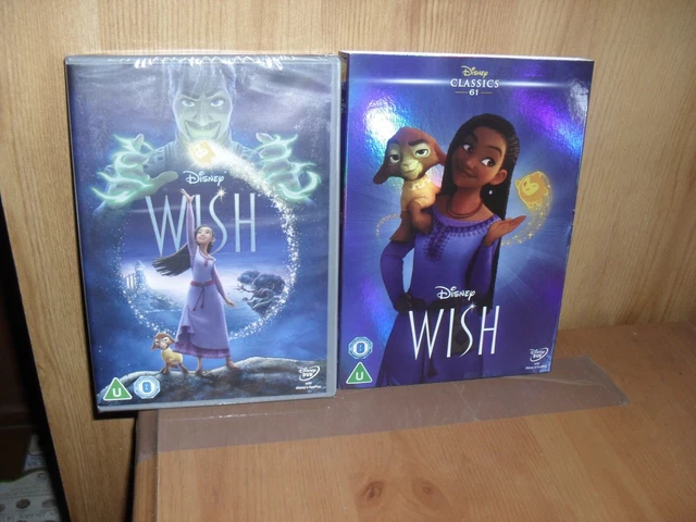 WISH DVD (WALT Disney 61 Classic) Rare O Ring Slip Sleeve Cover (2024 ...