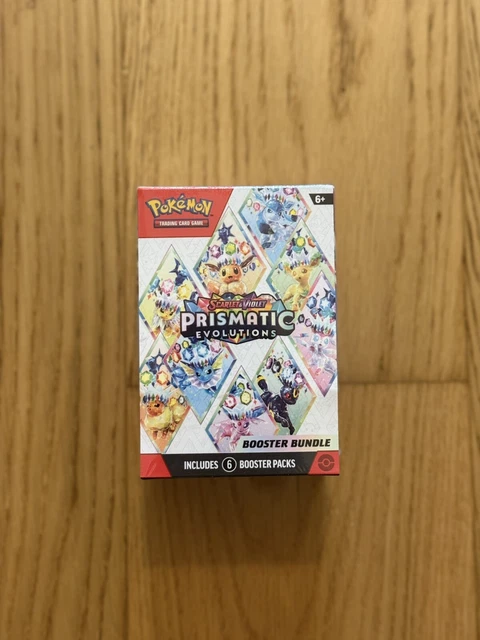 POKEMON TCG SCARLET and Violet Prismatic Evolutions Booster Bundle X2 🔥 ...