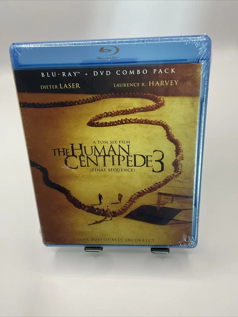THE HUMAN CENTIPEDE 3 FINAL SEQUENCE BLU-RAY NEW SEALED US Region A EUR ...