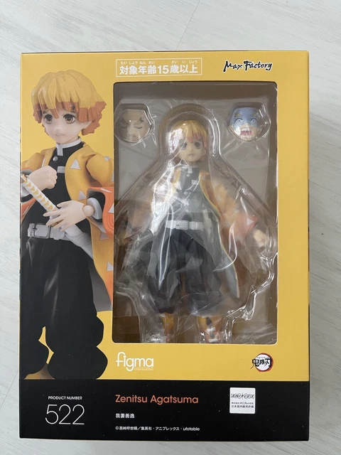 MAX FACTORY FIGMA - Demon Slayer Zenitsu Agatsuma Action Figure #522 £ ...