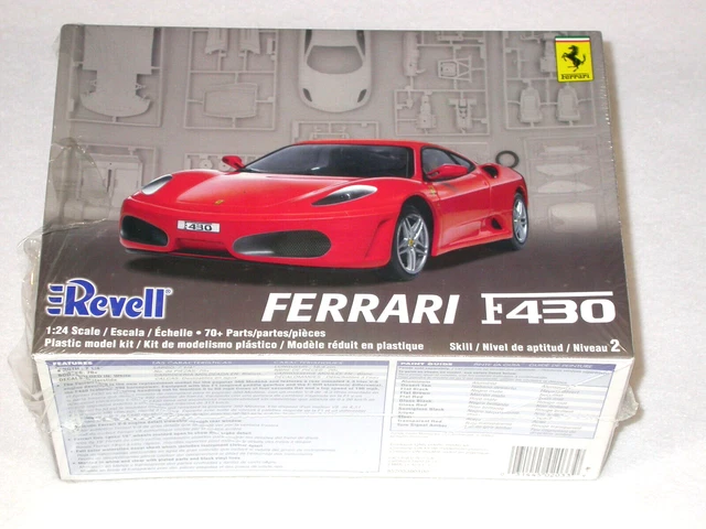 FERRARI F430 REVELL Model Kit 1:24 Scale Sealed Box Skill Level 2 NIB ...