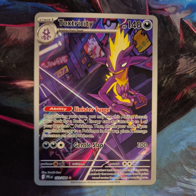 POKÉMON TCG TOXTRICITY 103/94 Phantasmal Flames Holo Rare £3.31 ...