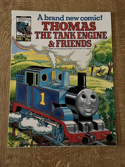 THOMAS THE TANK Engine & Friends Marvel Comic No. 1 - 31st October 1987 ...
