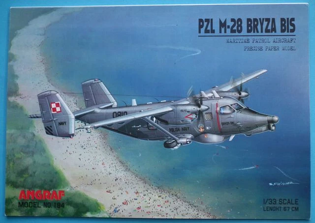 ANGRAF MODEL 184 - Polish patrol aircraft PZL M-28 Bryza Bis £27.60 ...