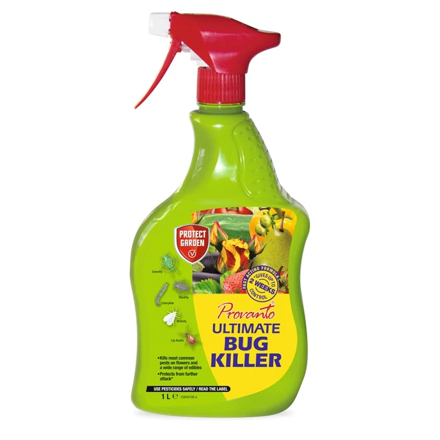 PROVANTO ULTIMATE BUG Killer, 1L - Fast Acting Bug Spray with Up To 2 ...