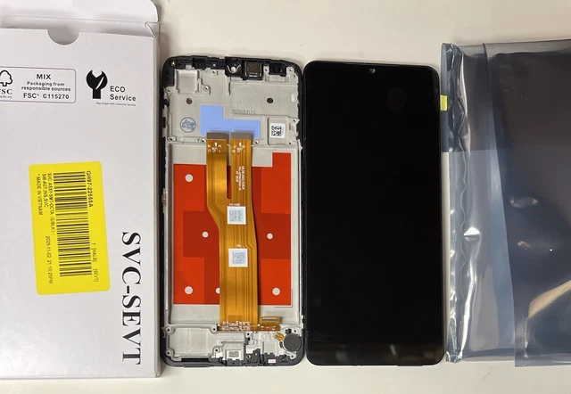 GENUINE SAMSUNG A07 SM-A075F Service Pack LCD Screen Display A07 4G Lcd ...