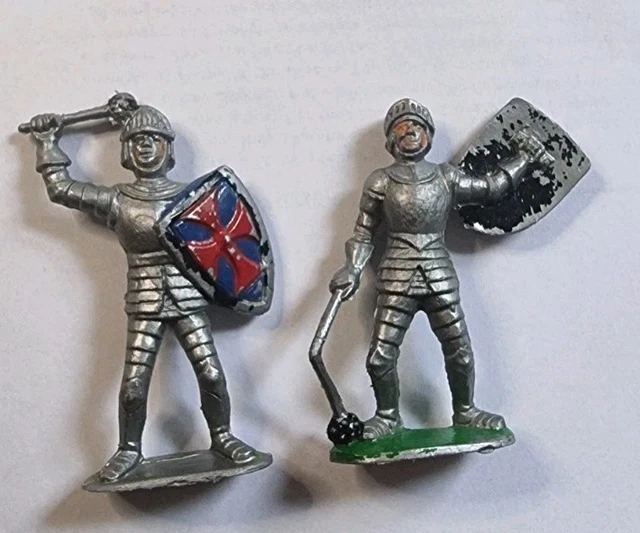 CHARBENS MEDIEVAL KNIGHTS figures 70mm plastic £11.86 - PicClick UK