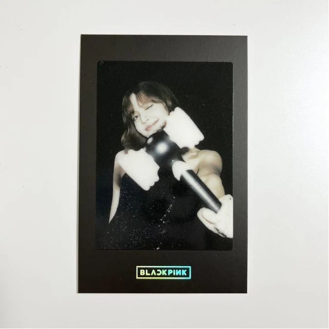 BLACKPINK LISA OFFICIAL Light Stick Ver.2 Trading Card Waterproof From ...
