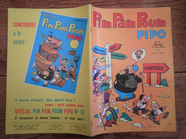 PIM PAM POUM pipo n°31 de 1964 TBE EUR 8,00 - PicClick FR