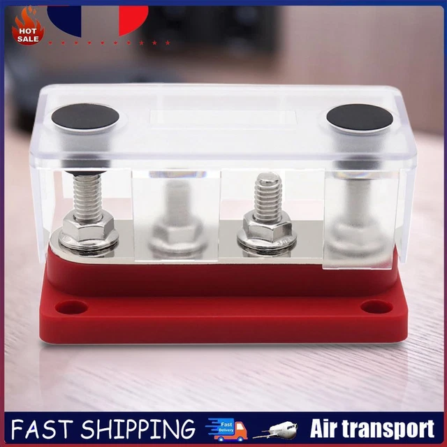 150A BUS BAR Board 48V Busbar Power Case 4 Way pour RV Marine Boat ...