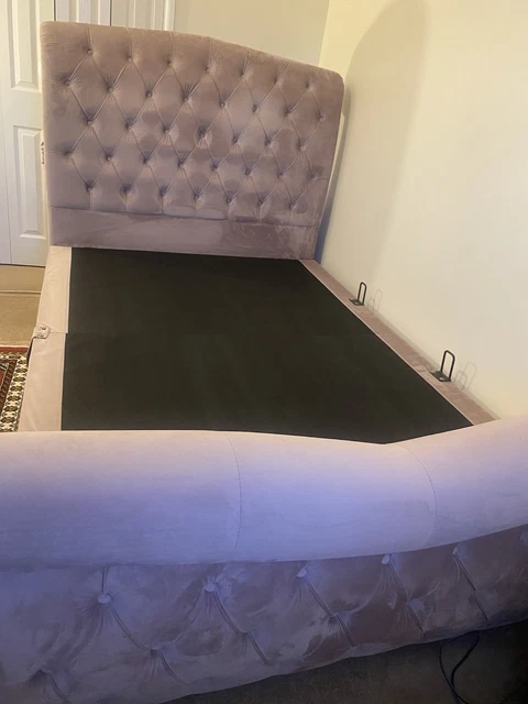 DOUBLE OTTOMAN STORAGE Bed Frame (Last chance to buy) £52.70 - PicClick UK