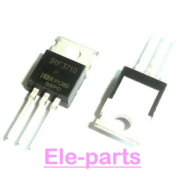 10 PCS IRF3710 TO-220 IRF 3710 F3710 Power Mosfet 57A 100V Transistors ...