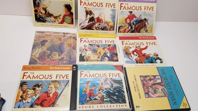 FAMOUS FIVE ENID Blyton 4 Grown Ups, 12 Audio CD's , Many Stories ...