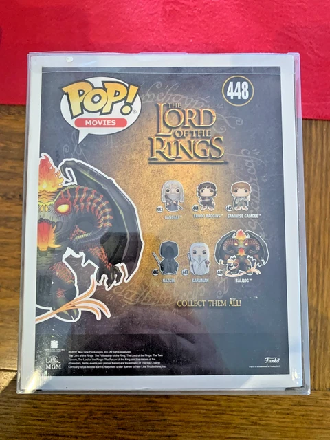 THE LORD OF the Rings LOTR Balrog Fall Convention Exclusive GITD #448 ...