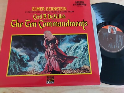 ELMER BERNSTEIN THE Ten Commandments Original Soundtrack Sls 50315 Lp ...
