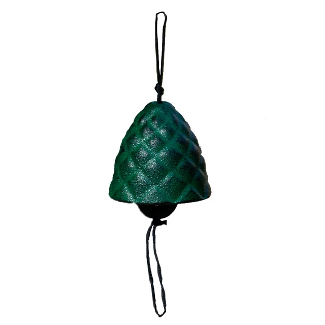PINE CONE SHAPED Hanging Bell Cast Iron Wind Chimes Antique £9.48 ...