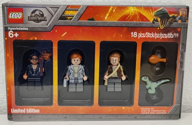 LEGO 5005255 JURASSIC World Minifigure Set Limited Edition Brand New ...