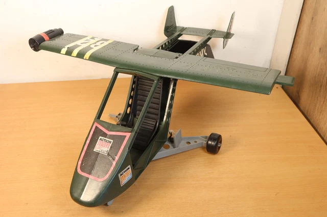 VINTAGE ACTION MAN Transport Command Pursuit Craft Airplane GI Joe ...