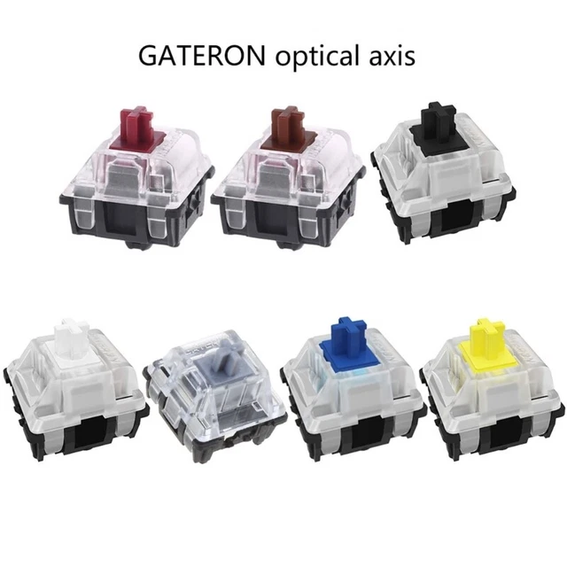GATERON OPTICAL SWITCH Interchange Optical Switch Mechanical Keyboard ...