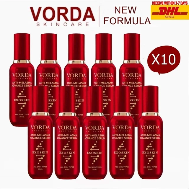 10 X NOUVEAU VORDA Anti-Melasma Advance Sérum Exoskin taches de rousseur... EUR 217,52 - PicClick FR