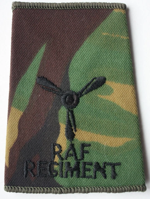 BRITISH, RAF REGIMENT Senior Aircraftman Rank Slide (Single) (G44) £3. ...
