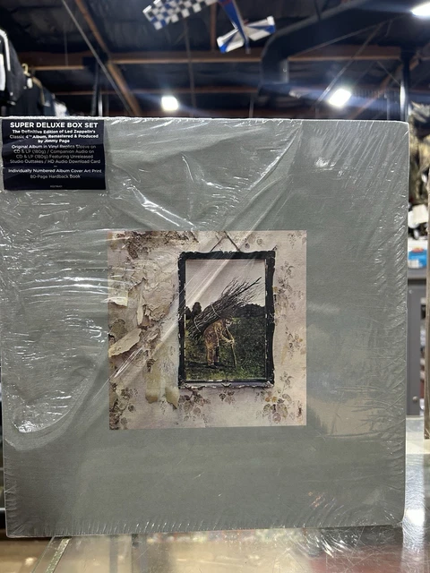 LED ZEPPELIN IV [Super Deluxe Box Edition] [Remastered] [2 LPs + 2 CDs ...