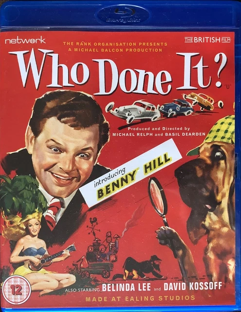 WHO DONE IT ?, Blu Ray, Benny hill, Belinda lee, Network Release £11.99 ...