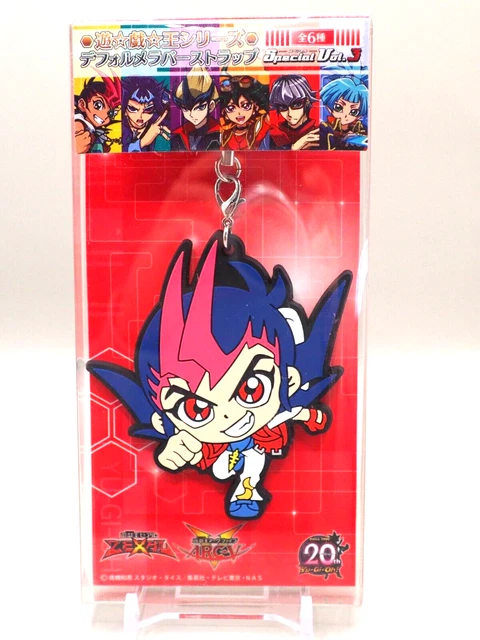 YUMA TSUKUMO YU-GI-OH Correa de Goma Llavero Anime Japón G555 EUR 28,12 ...