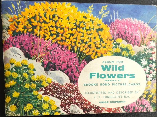 BROOKE BOND PICTURE Cards WILD FLOWERS - Official Album Series 2 EUR 2 ...