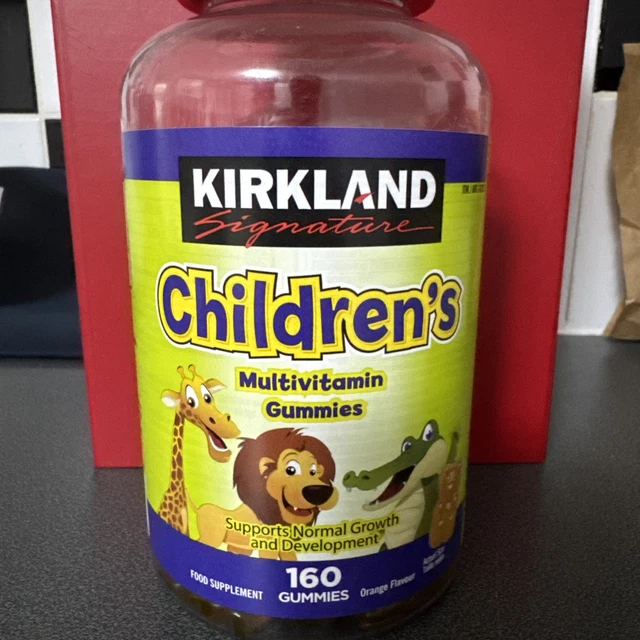KIRKLAND SIGNATURE CHILDREN'S Kids Multi Vitamin Bear Shaped Pack 1x ...