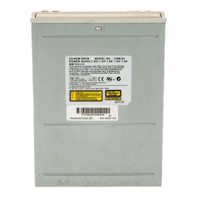 INTERNAL DRIVE ULTIMA ELECTRONICS CSM-54 CD-ROM DRIVE IDE 5.25 Inch £25 ...