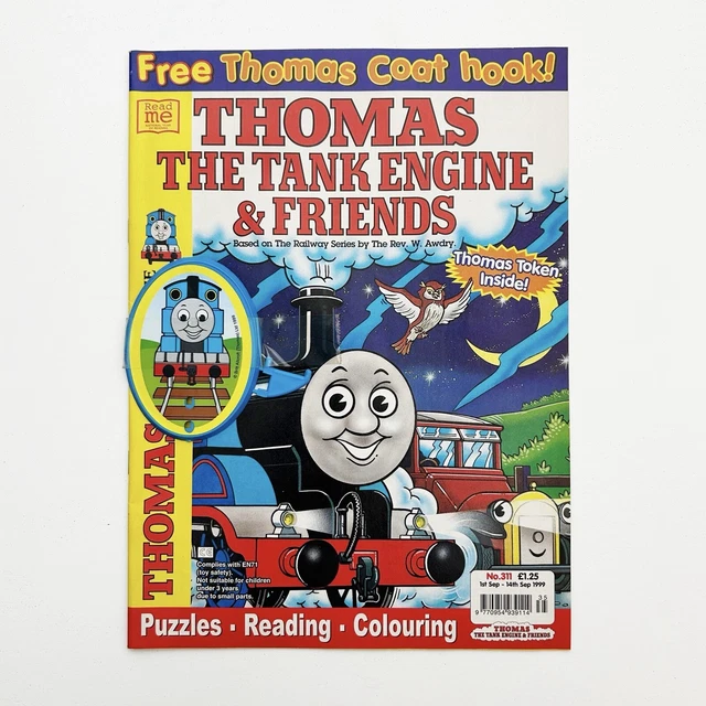 VINTAGE THOMAS THE Tank Engine & Friends Magazine No 311 Comic 1999 ...