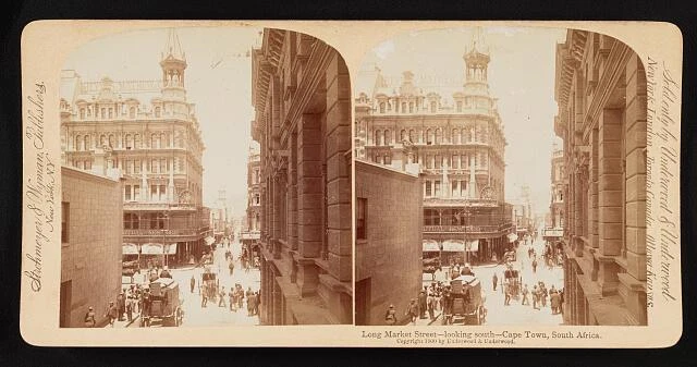 SOUTH AFRICA LONG Market Street--looking south--Cape Town South Af ...